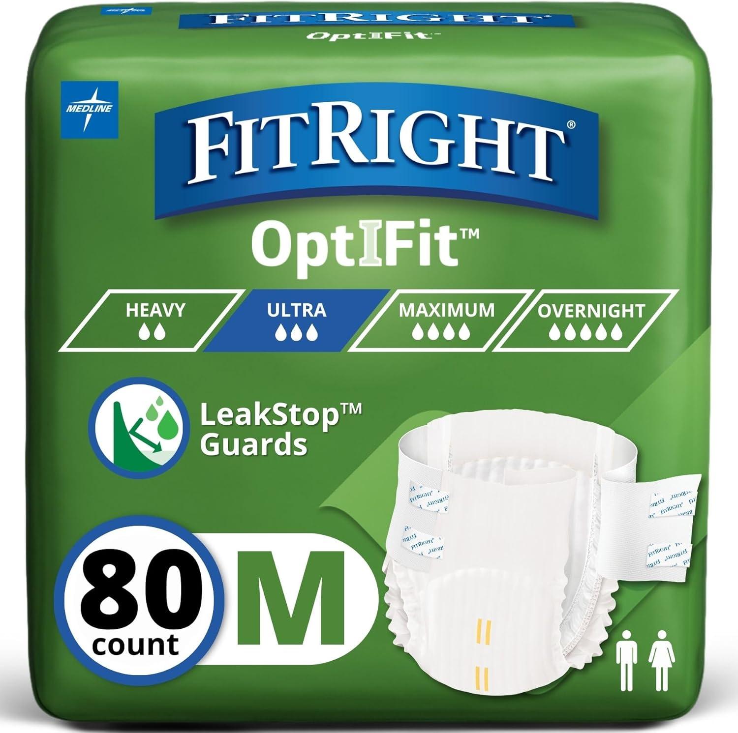 Best Incontinence Briefs – FitRight Adult Diapers, Ultra Heavy ...